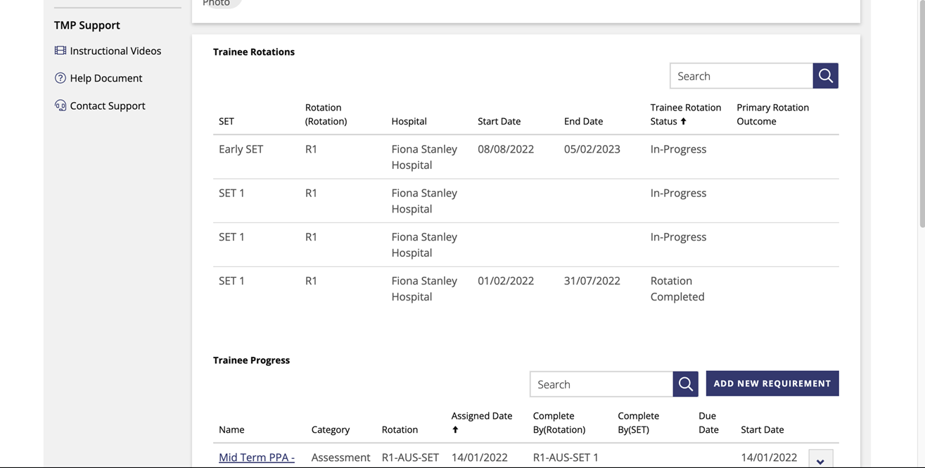 TMP User Guide for Trainers and Supervisors | RACS
