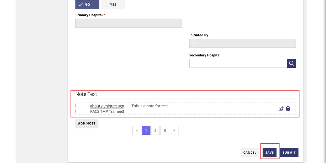 TMP User Guide for Trainees | RACS